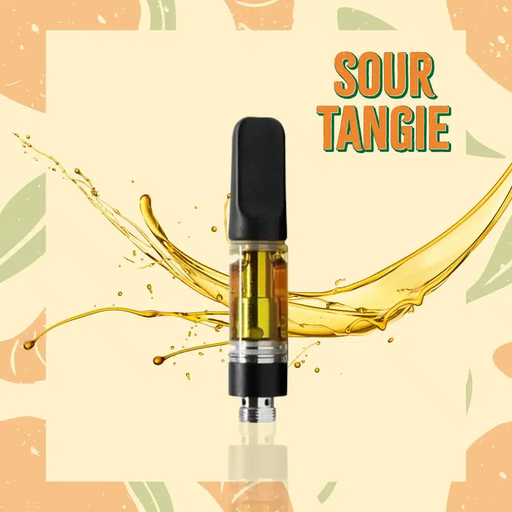 Premium THCp Vape Carts: Sour Tangie | Emerald Smoke